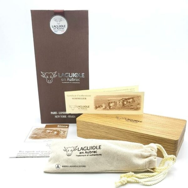 Laguiole Corkscrew with recycled Oyster Shell handle