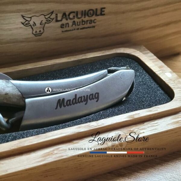 Laguiole Corkscrew Engraved | Personalized Wine Openers