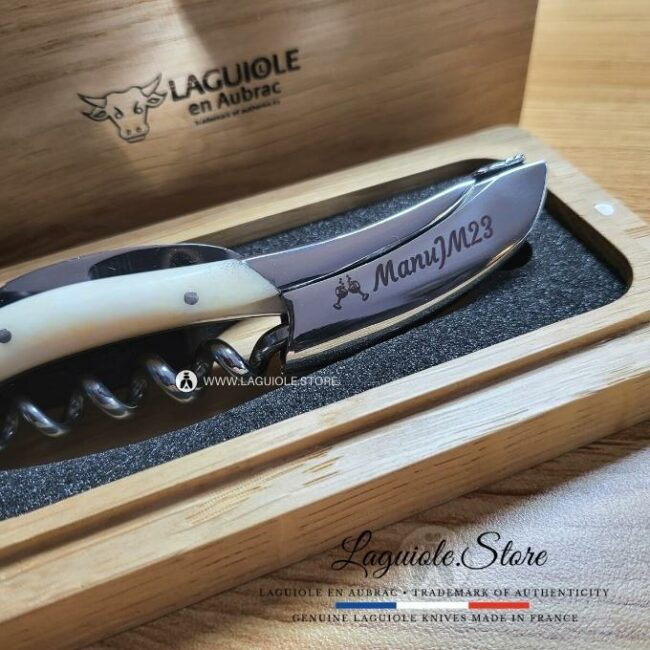 Laguiole Corkscrew Engraved | Personalized Wine Openers